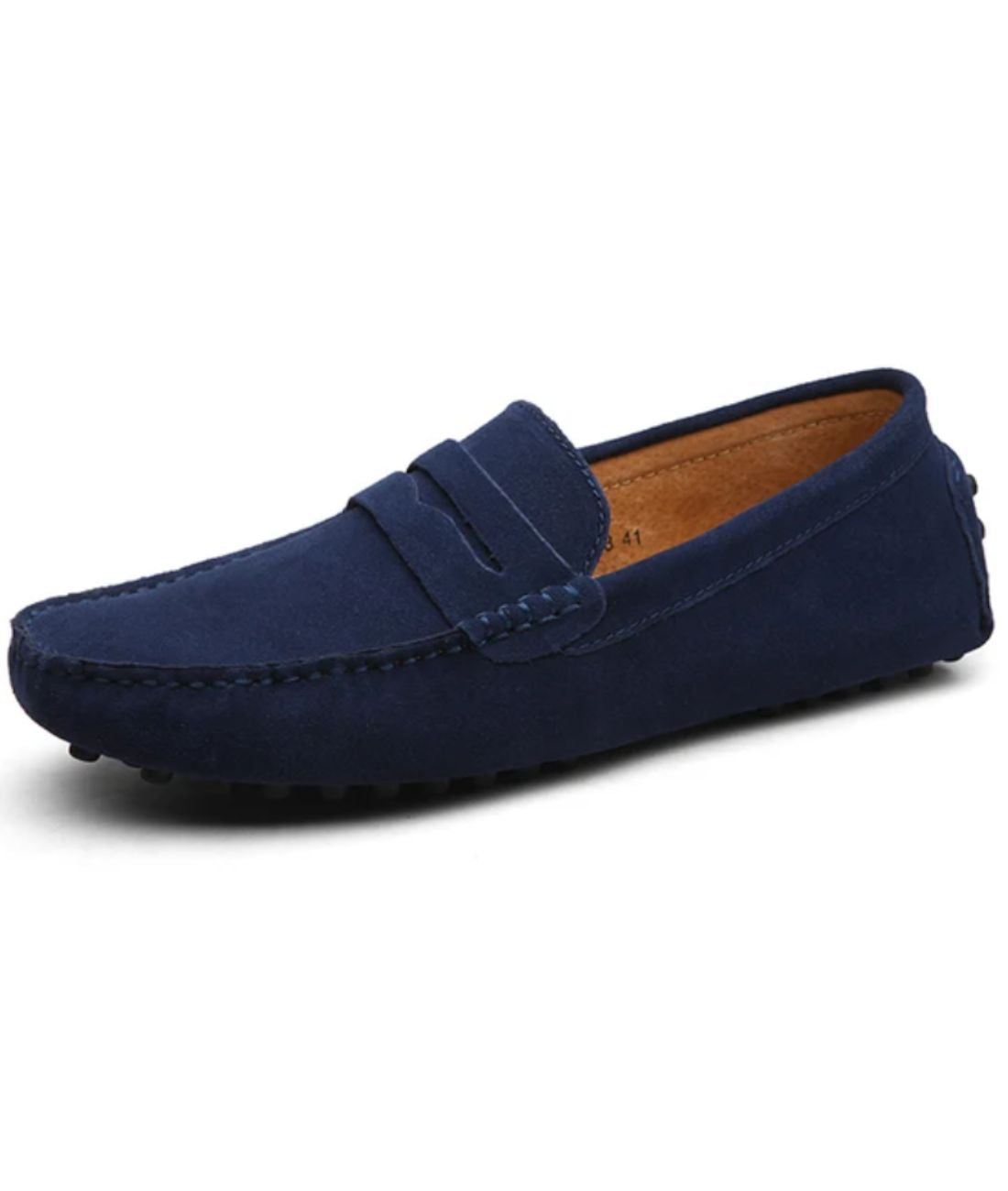 Mocassins Souples En Daim Pour Hommes | Le Mocassin